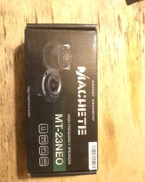 Machete MT-23NEO 4Ohm