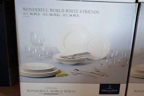 Villeroy&Boch Wonderful world white 4 friends