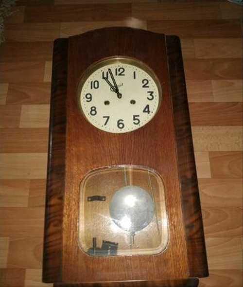 Часы настенные деревянные с боем