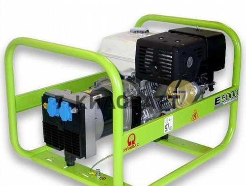 Бензиновый генератор Pramac E5000 3-х фазный