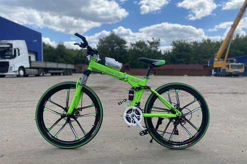 Велосипед складной на литых дисках Green Bike LH