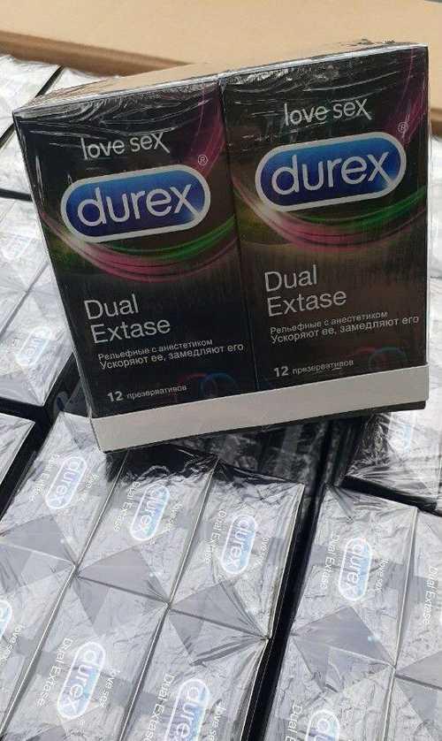 Презервативы Durex Dual extase
