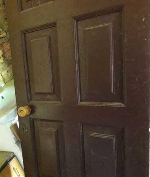 Двери межкомнатные деревянные, филенчатые