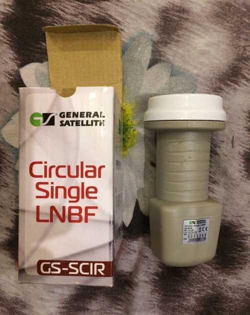 Конвертор circular single lnbf gs-scir