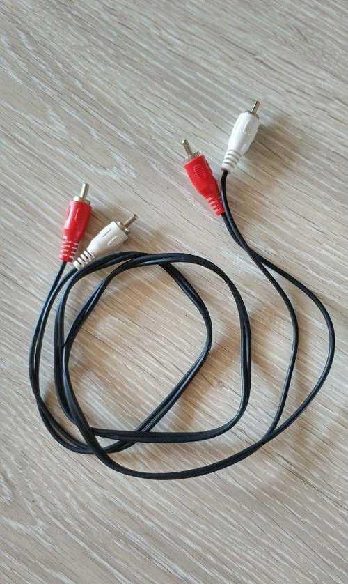 Аудиокабель 2 RCA на 2 RCA