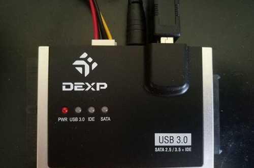 Переходник для HDD USB 3.0 Data кабель. dexp