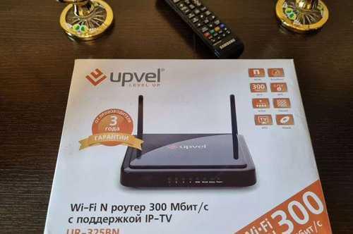 Wifi роутер Upvel 300 мбит/с с поддержкой IP-TV