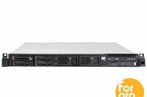 Сервер IBM x3550 M3 4sff 2xX5647 48GB, M1115