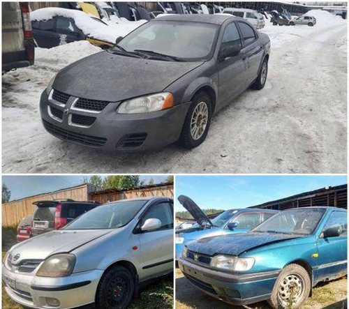 В разборе Dodge Stratus, Nissan Almera Tino, Sunny