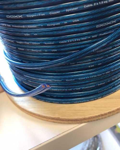 Акустический кабель daxx S35 сечение 2 x 1.5 мм2