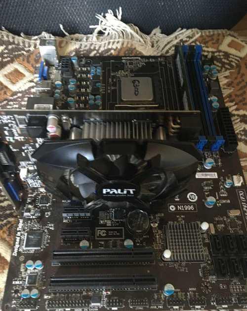 AMD FX 6300, GeForce 650, MSI 760GA-P43, DDR3 8gb