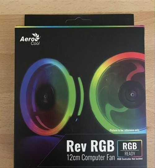 Кулер Aerocool Rev rgb 120mm новый