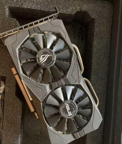 Видеокарта Asus rog strix rx460 4gb