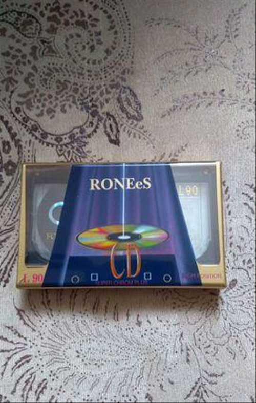 Аудио кассеты ronees CD-90L super chrom plus