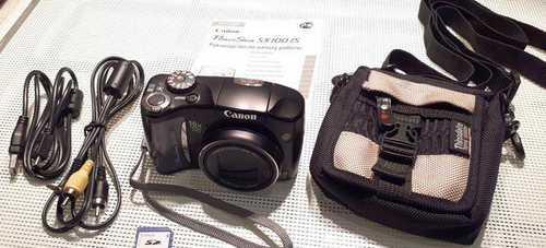 Фотокамера Canon PowerShot SX100 IS в комплекте
