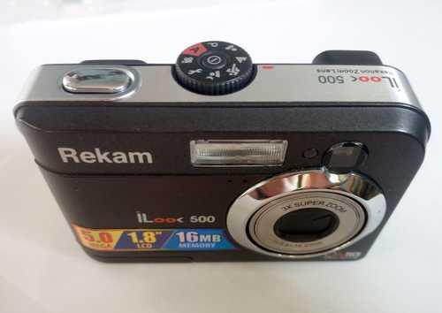 Цифровой фотоаппарат Rekam ILook 500