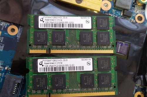 Память DDR2 sodimm HYS64T128021HDL-3S-B 1Gb Операт