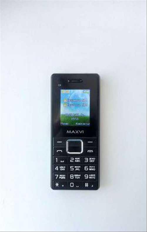 Кнопочный телефон Maxvi C9