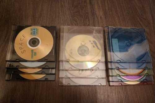 Коробки для компакт дисков slim, jewel