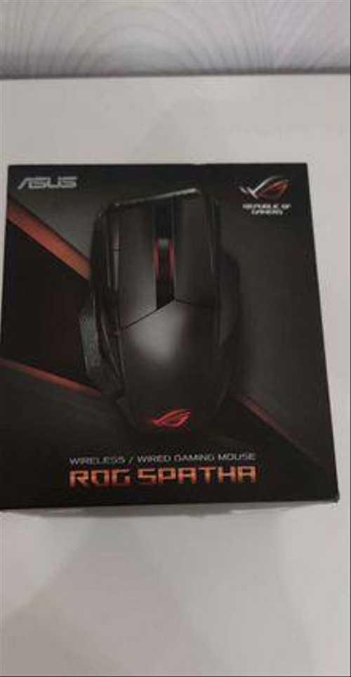 Игровая мышка asus rog spatha