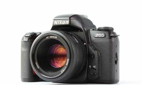 Комплект Nikon F65 kit 50mm 1.8D + катушка пленки