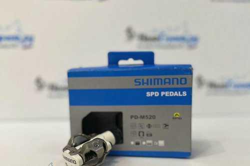 Педали Shimano, M520, с шипами