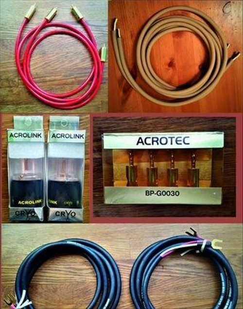 Acrotec,Acrolink,Saec,Pioneer/кабели и коннекторы