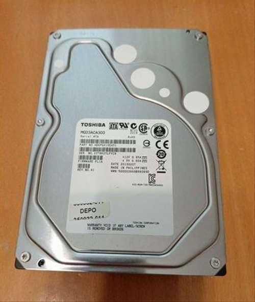 Жесткий диск 3TB Toshiba MG03ACA300 Enterprise