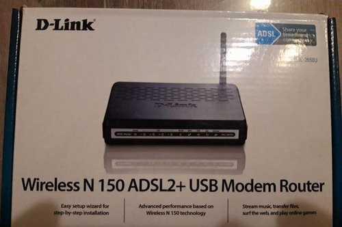 Роутер D-Link DSL-2650U adsl2+ USB Modem