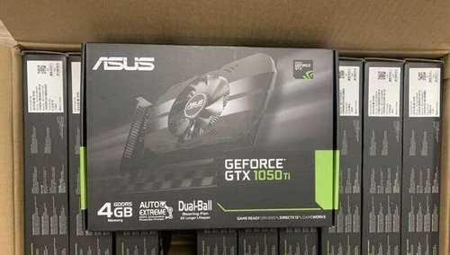 Видеокарта nvidia GeForce GTX1050 Ti asus 4Gb (PH