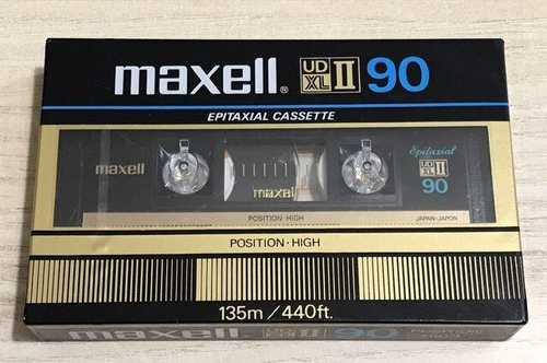 Аудиокассета Maxell udxlii 90 (Made in Japan) 1982