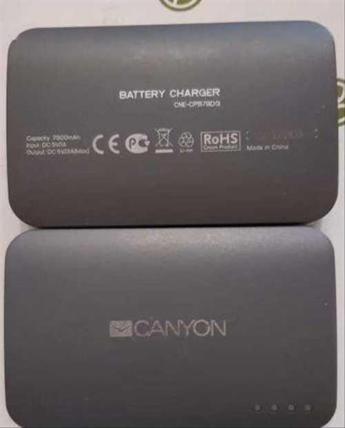 Внешний аккумулятор Canyon CNE-CPB78DG 7800mAh