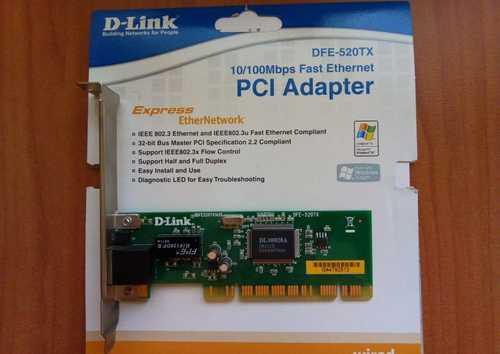 D link dfe 520tx. DFE-520tx. D-link DFE-520tx, PCI Ethernet, 10/100mbps. Адаптер сетевой d-link DFE-520tx 32 bit 10/100 PCI.