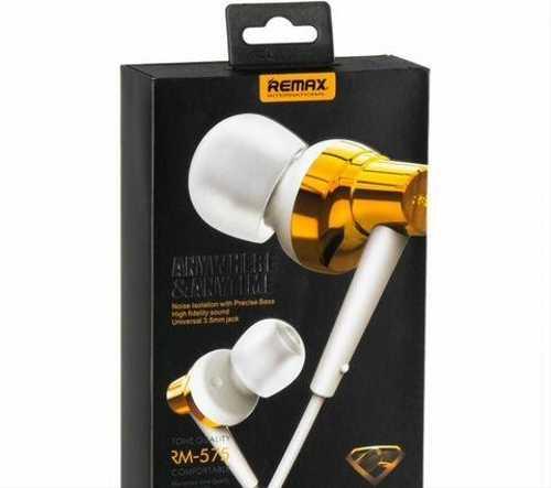 RM-575 Wire Headphone gold