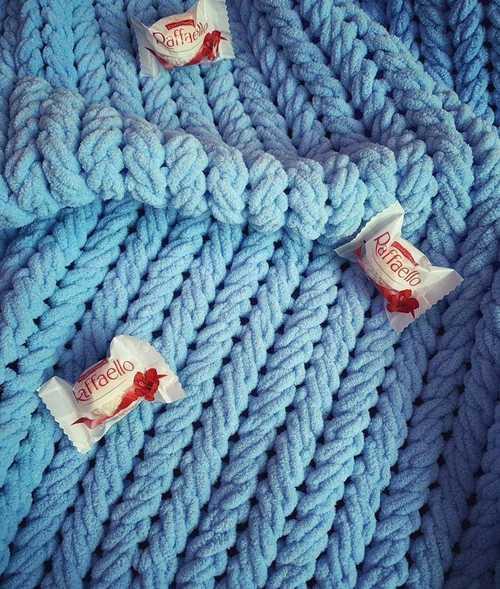 Детский плюшевый пледик