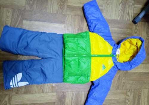 Комбинезон и пуховик adidas