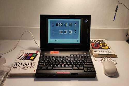Ноутбук IBM 340 ретро