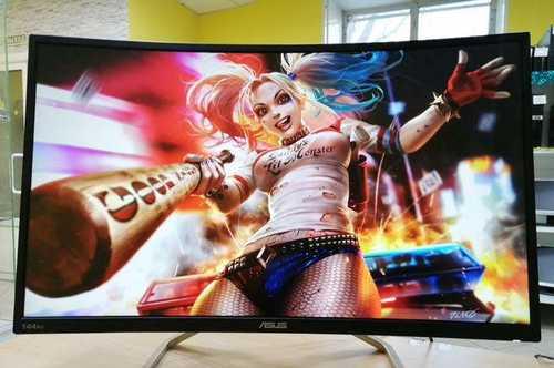 Игровой FullHD монитор 32" asus VA326HR 144Гц