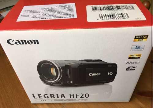 Видеокамера Canon legria HF20