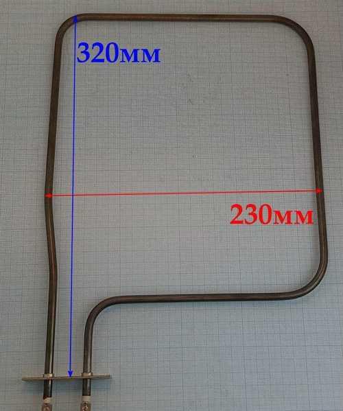 Тэн духовки Asel 630Вт 40л