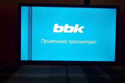 Телевизор bbk с испорченной матрицей