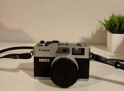 Пленочный фотоаппарат Canon Canonet QL17 giii