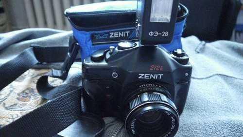 Фотоаппарат Зенит 212К + вспышка
