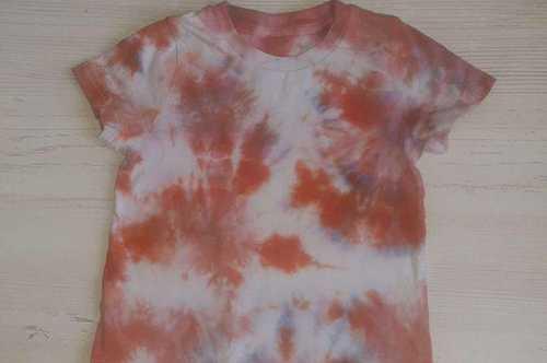 Детская футболка, tie-dye. 2-3 года