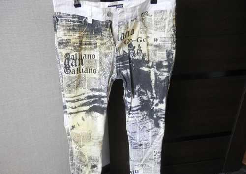 Джинсы стильные Galliano