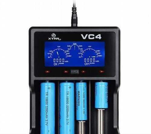 Xtar VC4 Зарядное устройство для 18650 AA AAA