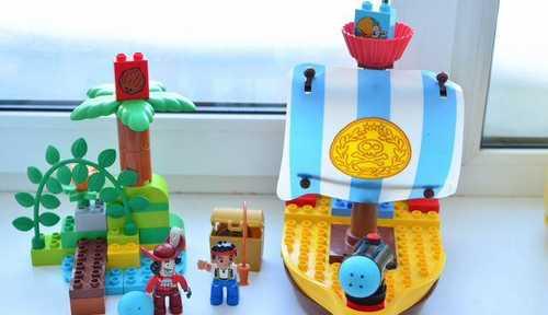 Lego duplo 10514 пиратский корабль джейка