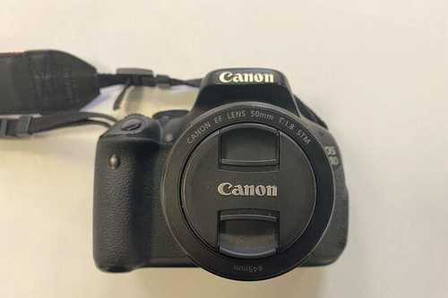 Зеркальный фотоаппарат Canon EOS 600D + Canon EF 5
