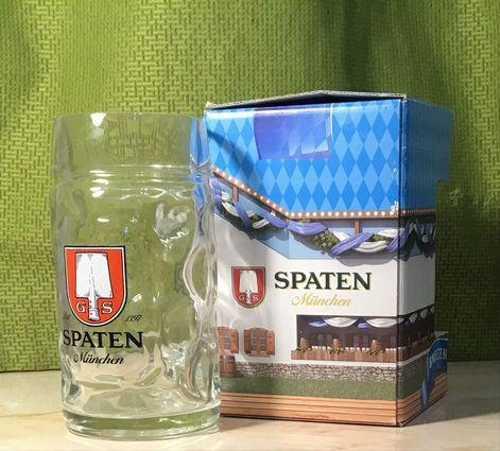 Большой пивной стакан "spaten"