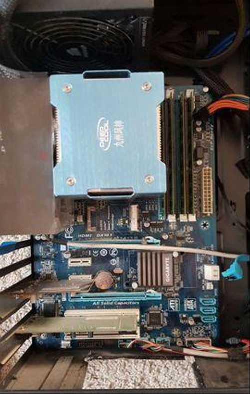 Lga 1155 комплект на Xeon e3 1230 v2